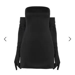 Miscreants | Dresses | Nwt Miscreants Black Mini Dress With Gloves ...
